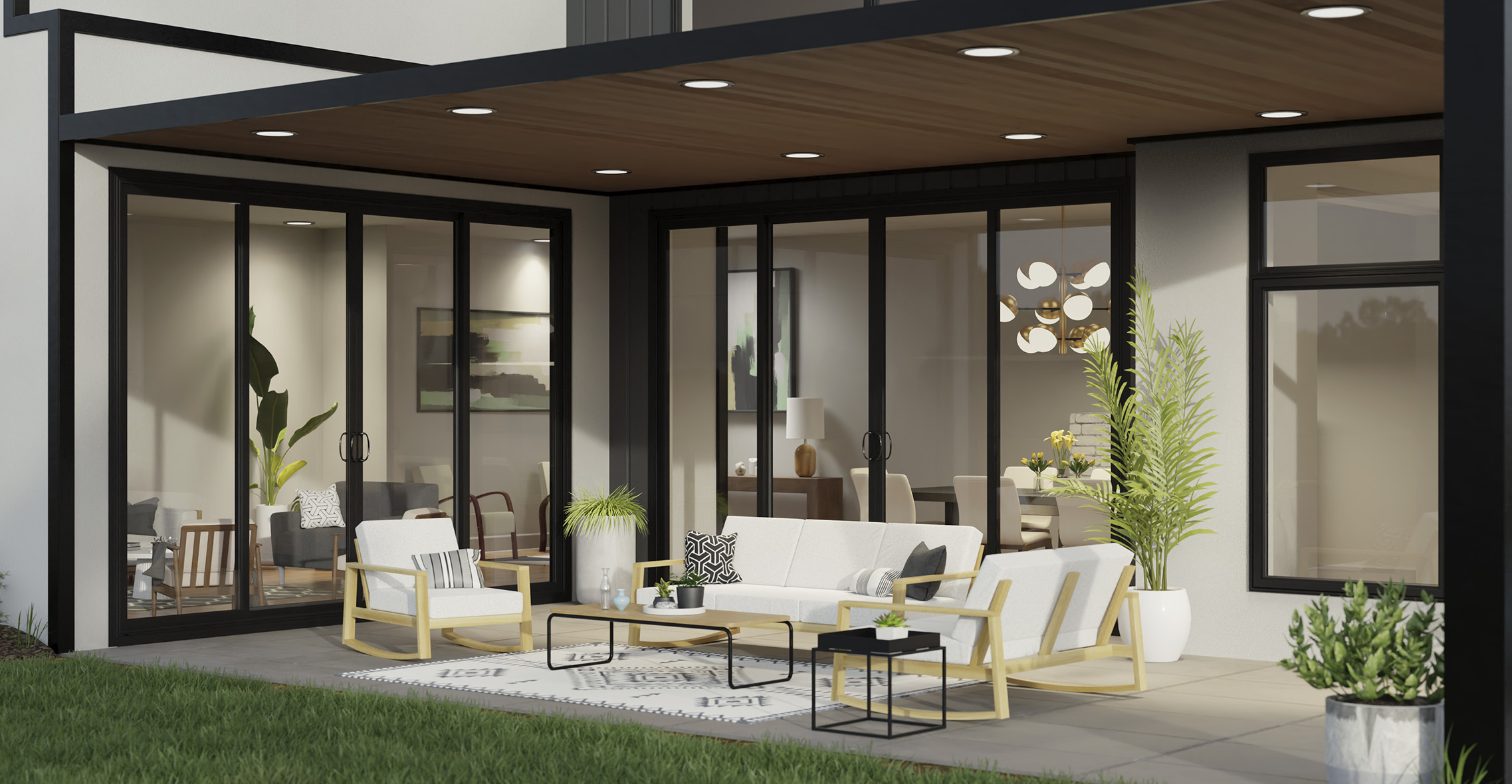 Modern Outdoor Patio - Simonton