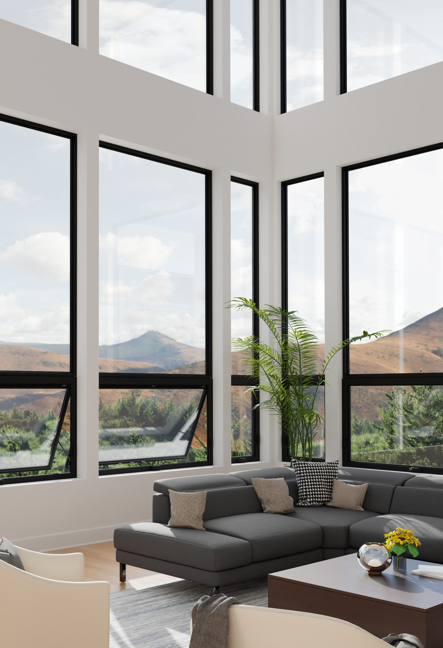 Expansive views with picture & awning windows - Simonton