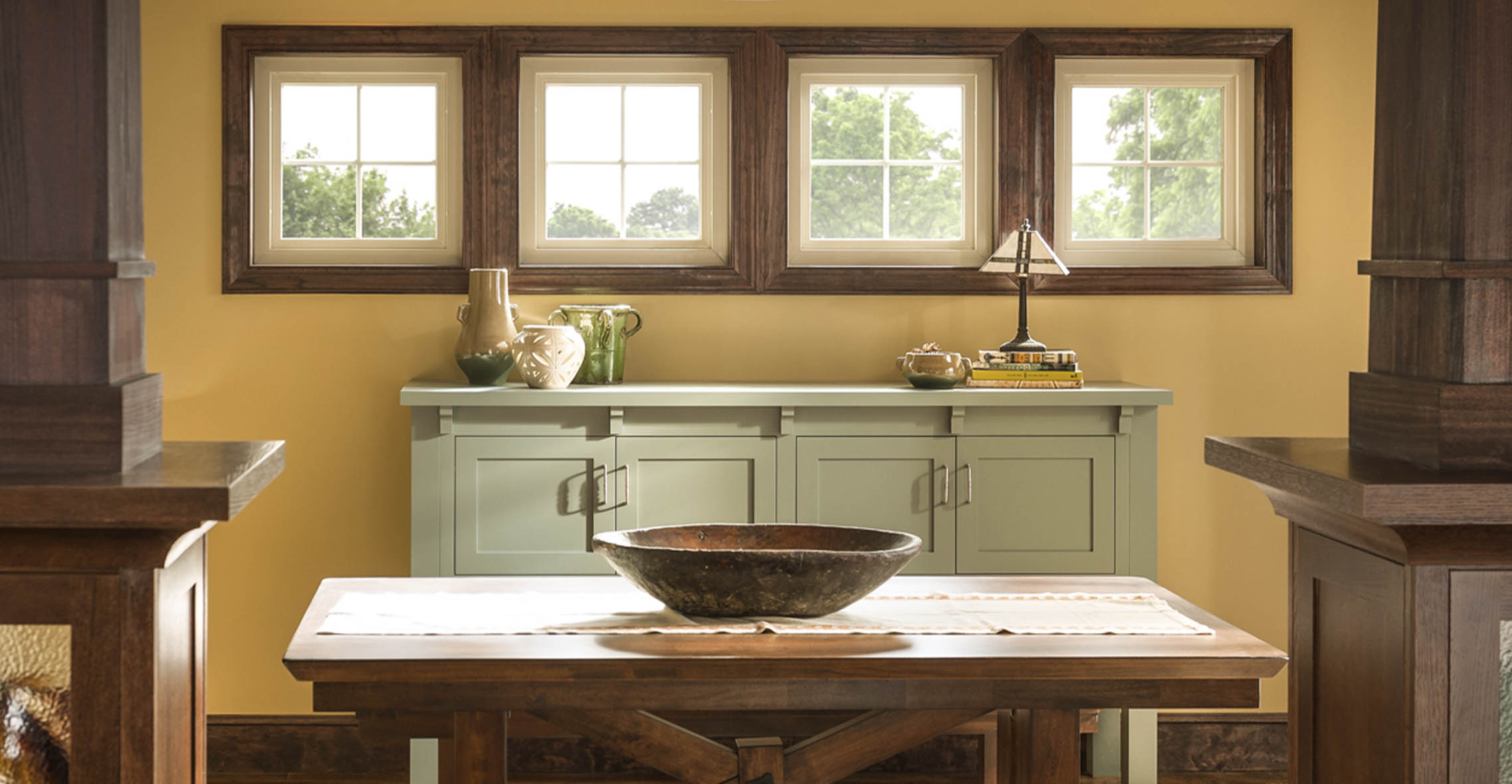 Set of kitchen picture windows - Simonton